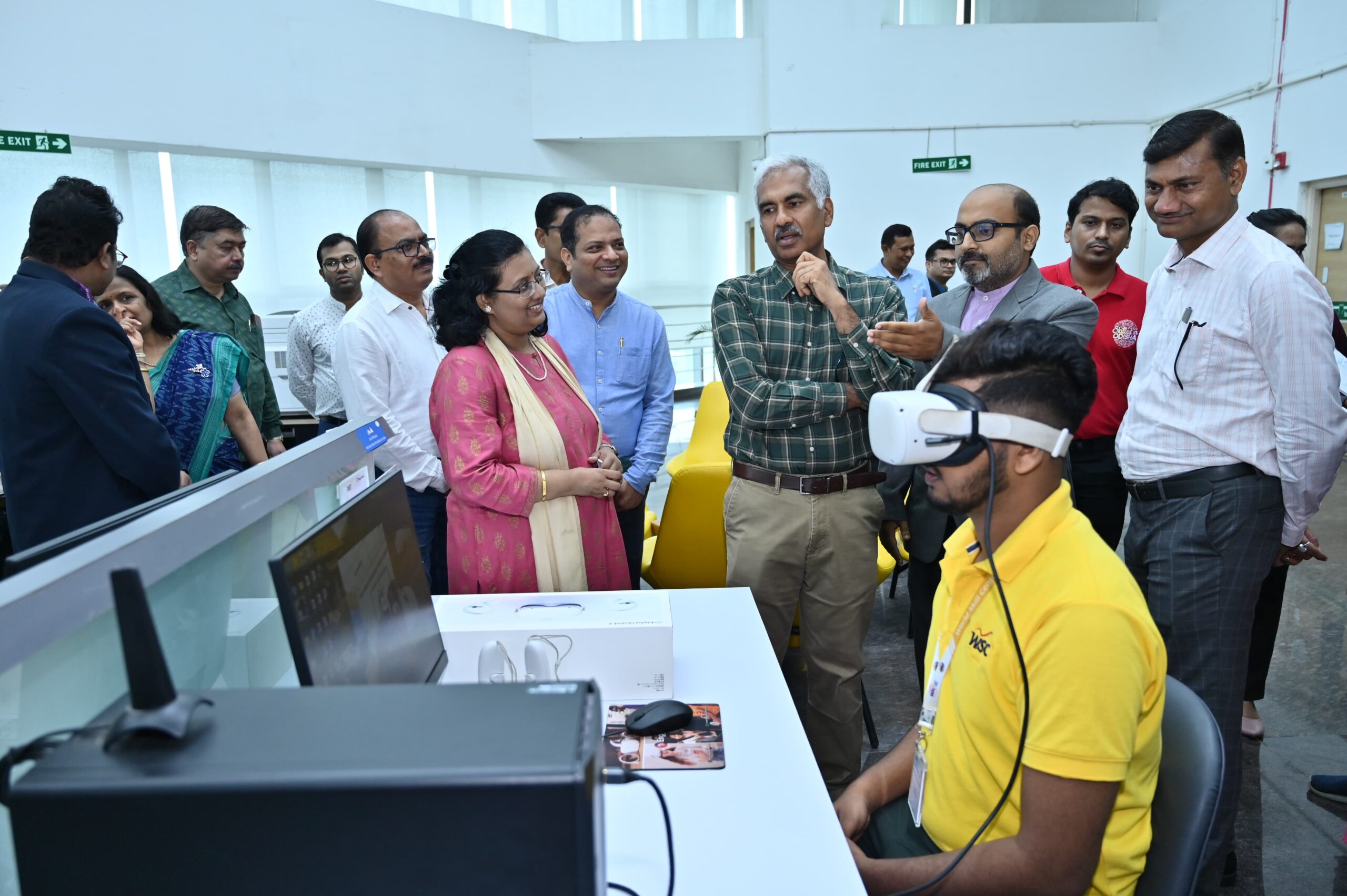 Chief Secretary Odisha Visits World Skill Center